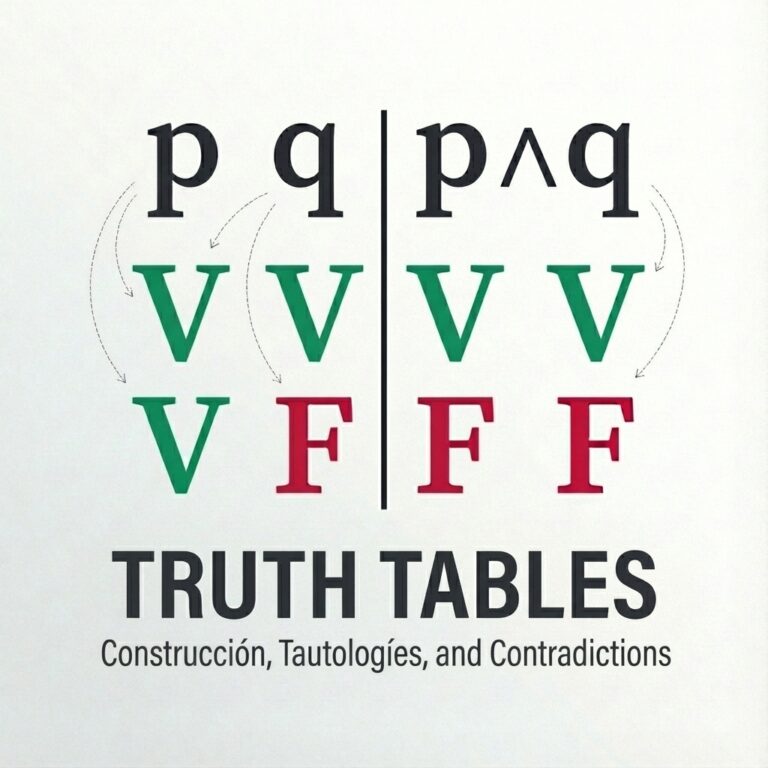 3. Truth Tables: Complete Step-by-Step Guide - Ciencias Básicas